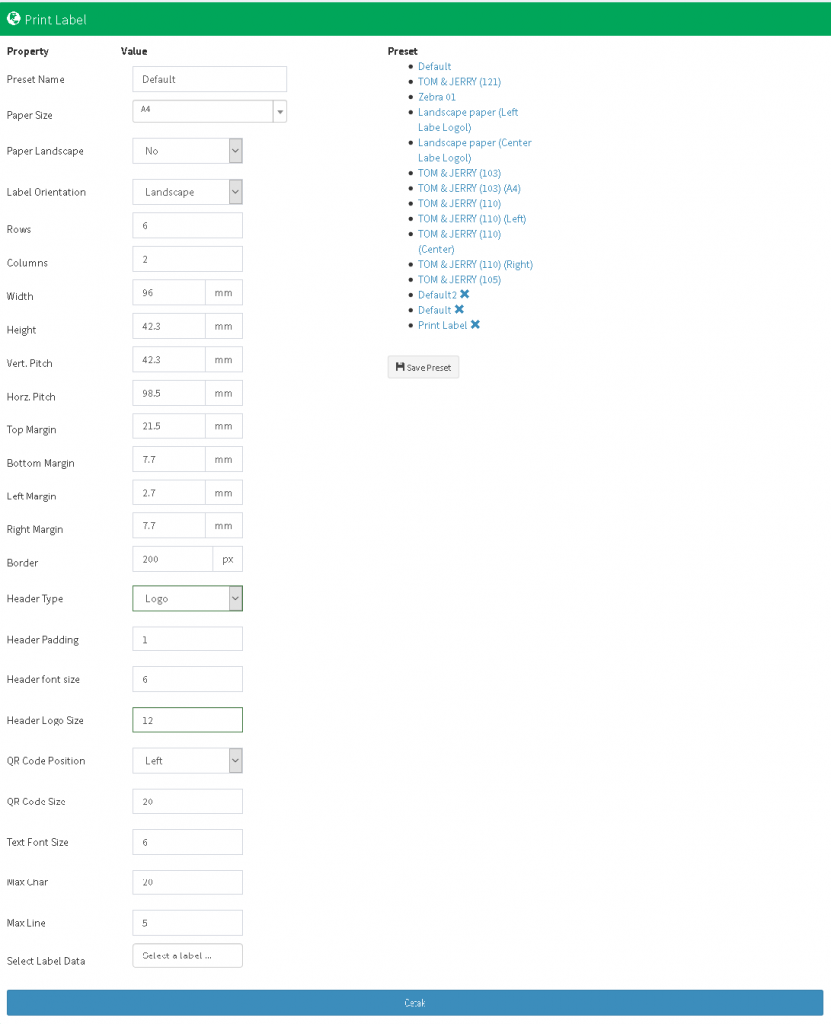 Print Label menggunakan Printer Konvensional (PDF) – Panduan AsetKita
