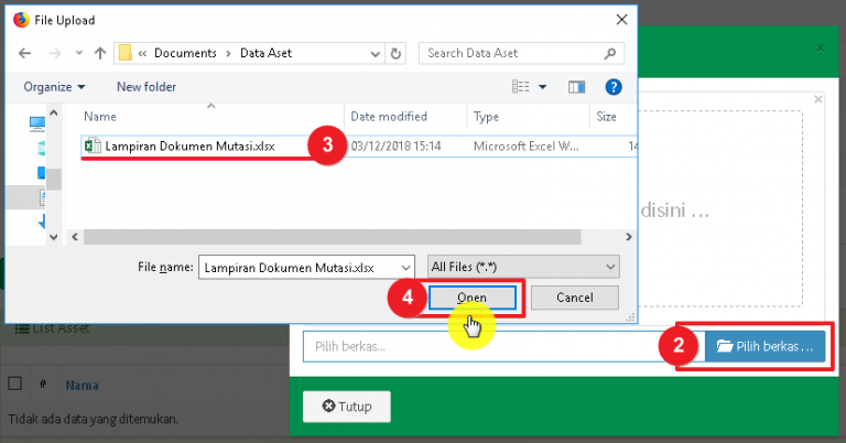 Perpindahan/Mutasi Aset – Panduan AsetKita